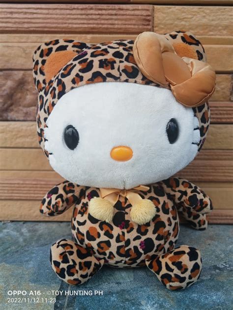 Vintage Leopard Hello Kitty Plush Hobbies And Toys Memorabilia And Collectibles Vintage