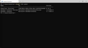 Windows Package Manager V0 3 Preview Windows Command Line