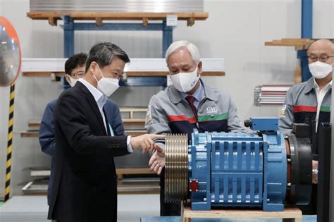 김학도 이사장 토종 엘라베이터 기업 ㈜금영제너럴 현장 방문