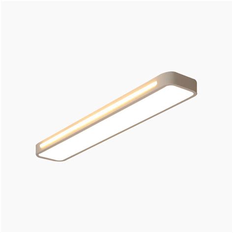 Nordic Linear Led Rectangle Flush Mount Ceiling Light Vaxlamp