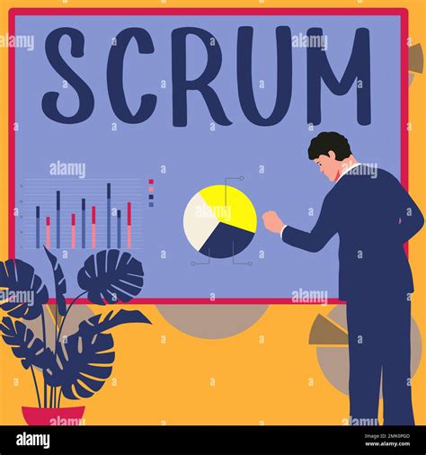 Conceptual Display Scrum Business Concept Handwriting As Distinct From Print Written Characters