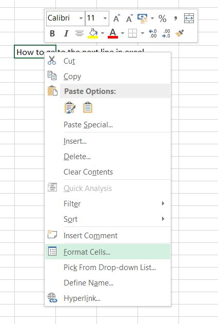 Breaking It Down How To Go To The Next Line In Excel Earn And Excel