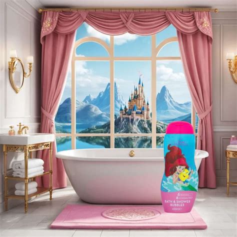 Disney Princess Bath And Shower Bubbles 400ml Henry And Hunter