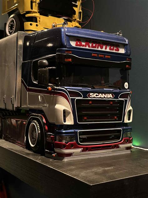 🚚 114 Scania R620 Frontlip Flat・ Stl File For 3d Printing・cults