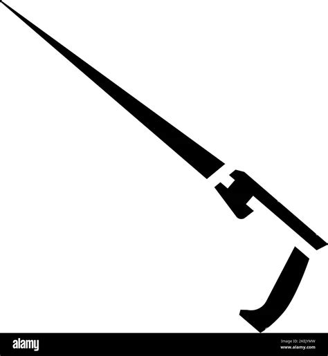 Compass Saw Glyph Icon Vector Illustration Stock Vector Image And Art Alamy