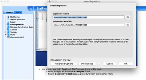 How To Do Regression In Excel For Mac 2011 Scottfasr