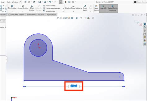 How To Preview Sketch Dimensions In Solidworks Visiativ
