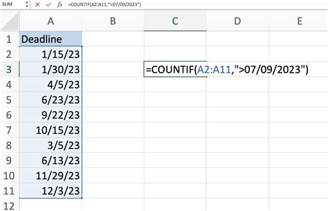 The Countif Function For Beginners In Excel Myexcelonline
