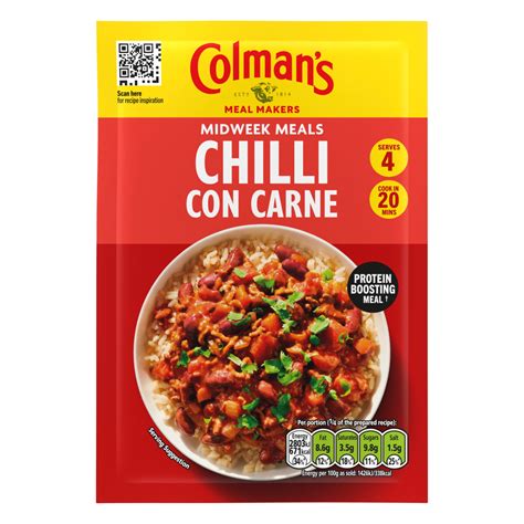 Colmans Midweek Meals Meal Maker Chilli Con Carne 50 G One Stop