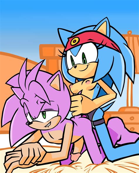 Rule 34 1boy 1girls Anal Andy Rose Bent Over Biting Lip Blue Fur