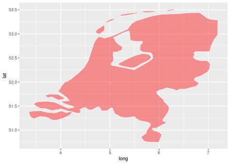 Ggplot2 R Mapdata Seems Strange For The Netherlands Stack Overflow
