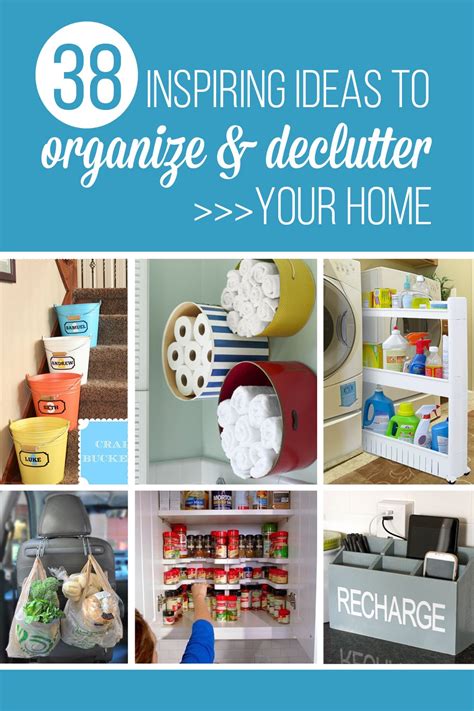 38 inspiring ideas to organize and declutter your home make it and