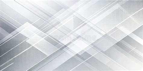Abstract White And Gray Tech Background Stock Illustration Illustration Of Vector Graphic