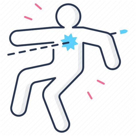 Bullet Shot Bullet Shot Victim Icon Download On Iconfinder