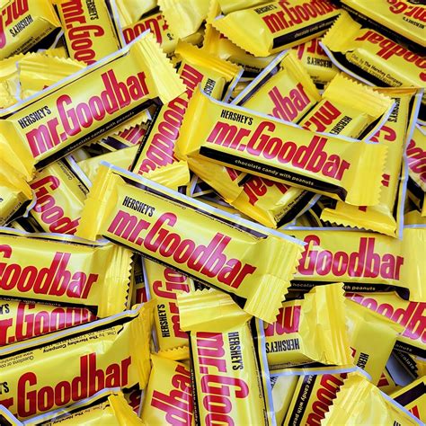 Buy Hersheys Mr Goodbar Chocolate With Peanuts Candy Bars Snack Size Bulk Pack