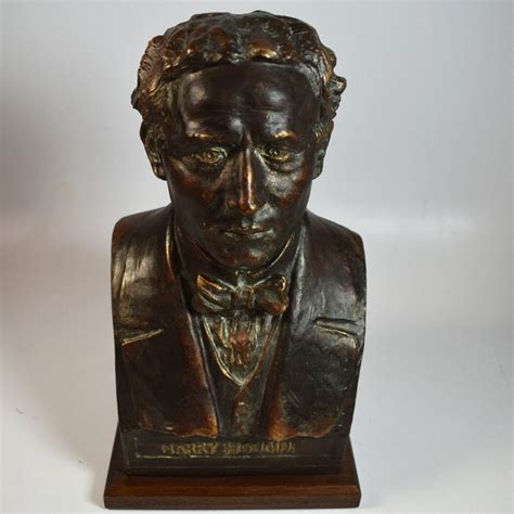 Houdini Metal Bust Presidents Gavel Presented To Maria Ibanez By The