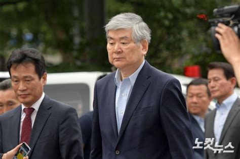 횡령 배임 사기 등 혐의 조양호 영장실질심사 출석 노컷뉴스