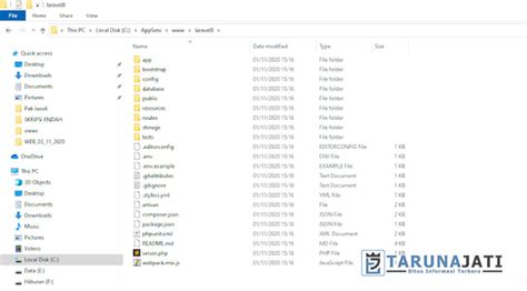 Cara Installasi Laravel 8 Di Windows Dengan Mudah 2022 Tarunajati News Media Informasi