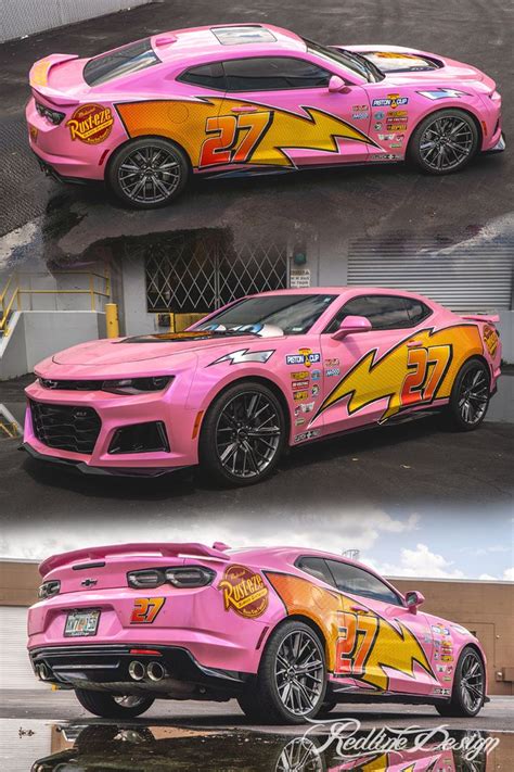 Pink Lightning Mcqueen Wrap Night Fury Car Wrap Car Wraps Ideas