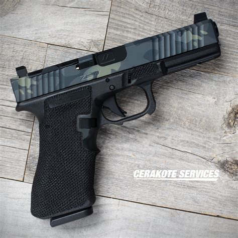 Zev Tech Mod Glock 17 Gen 3 Trilo Urban Multicam Slide Battlecock