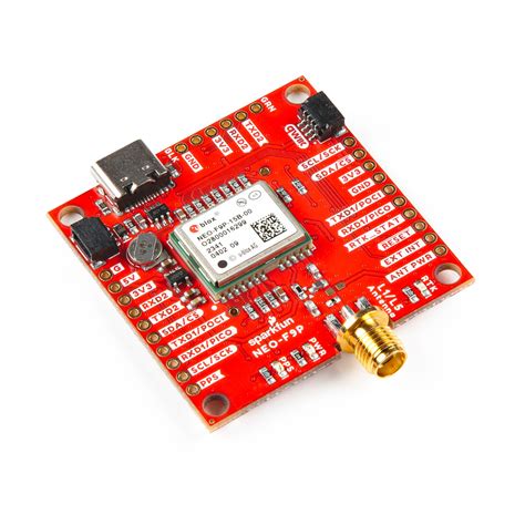 new sparkfun gnss rtk l1 l5 breakout board features u blox neo f9p chip and features a qwiic