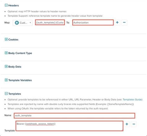 Webhook Authentication Webhook Connectors Tealium Docs