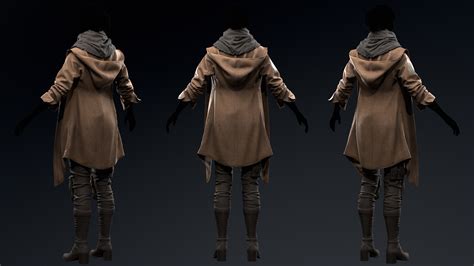 Warrior废土风模型 角色人物生物 作品模型 Cg模型网