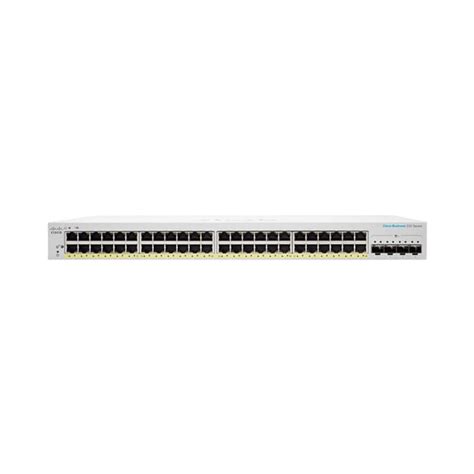Cisco Cbs220 Smart 48 Port Ge Poe 4x10g Sfp Cbs220 48p 4x Eu Blesssky Connexion Th