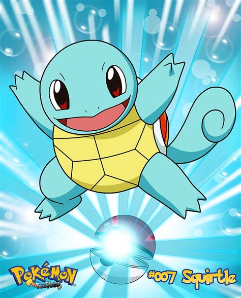 Squirtle Squad Leader Wallpaper