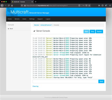 Run A Minecraft Server With Multicraft Devops Compass Guided It Solutions By Docker Captain
