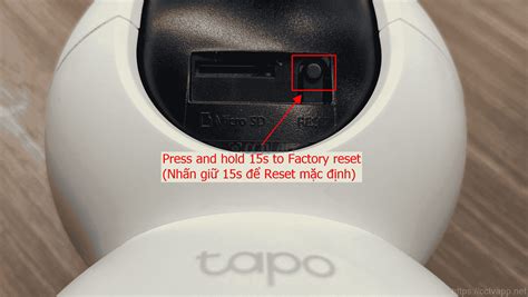 Reset Default Camera Tp Link Tapo C200 Application System