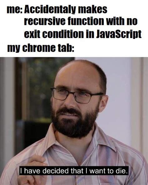 aw snap page unresponsive r programmerhumor