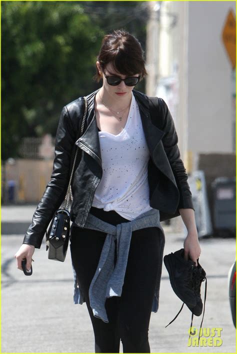 Emma Stone Continues To Work Out For Billie Jean King Role Photo