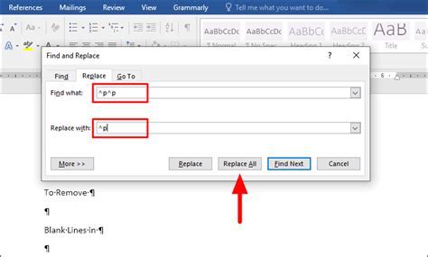 Remove Blank Lines Word Imaginative Minds