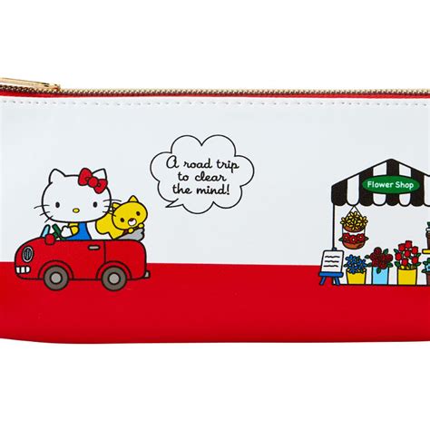Boat Shaped Pouch Sanrio Hello Kitty 50th Anniversary Meccha Japan