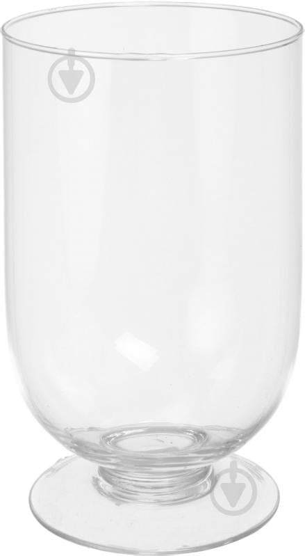 ᐉ Ваза скляна Wrzesniak Glassworks на ніжці прозора 15 318 • Краща ціна в Києві Україні