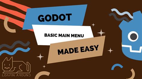 Making A Basic Main Menu Godot 4 Tutorial Youtube