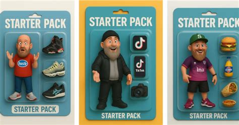 Quest Ce Que Le Starter Pack” Qui Affole Les Réseaux Sociaux Et Comment Sen Créer Un 7sur7be