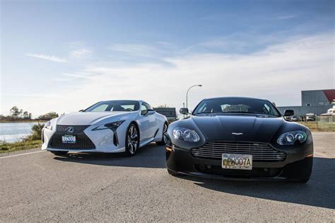 Faceoff Lexus Lc 500 Vs Aston Martin V8 Vantage The Globe And Mail