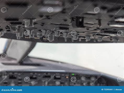 Cockpit Instruments Stock Image 41158801