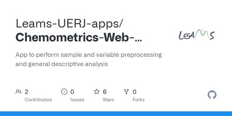 Github Leams Uerj Appschemometrics Web Appspart01 Data Handling