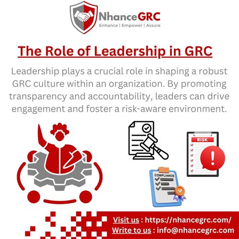 Nhancegrc Private Limited On Linkedin Nhancegrc Private Limited The Role Of Leadership In Grc 🛡
