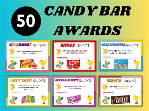 Free Printable Candy Bar Awards Download Free Printable Candy Bar Awards Png Images Free