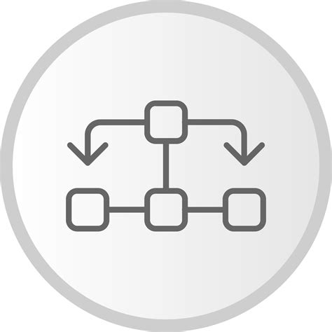 Flow Chart Vector Icon 15565952 Vector Art At Vecteezy