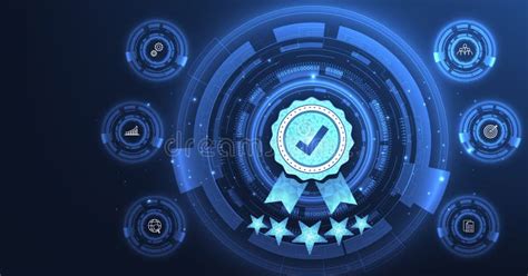 Quality Management And Validation Process Concept Stock Vector