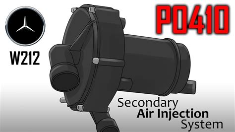 How To Mercedes Benz E Klasse W212 P0410 Fault Code Fix Youtube