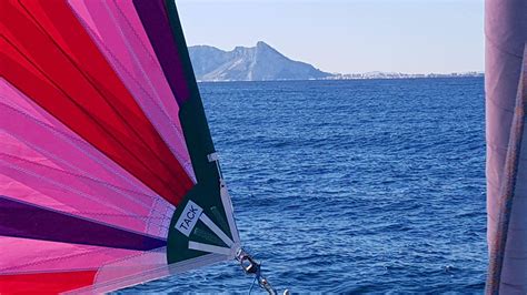 Cruising Spinnaker Red Pink Blue ISpinnakers