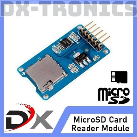 โมดูลเขียนเครื่องอ่านการ์ด Microsd สําหรับ Arduino Micro Sd Shopee Thailand