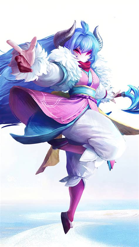 Kindred Spirit Blossom Lol League Of Legends Video Game Hd Phone Wallpaper Rare Gallery