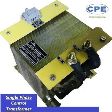 Cpe 1kva Also Available In 100 Kva Single Phase Control Transformer At